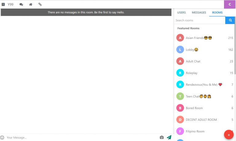 Create your own chat room - Y99